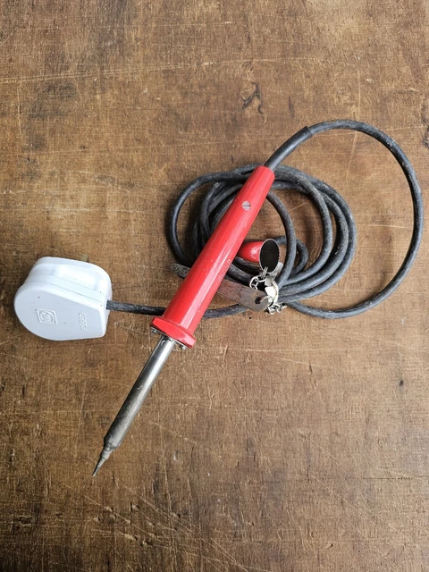 VINTAGE ADCOLA SOLDERING Iron 230/240V Tested Working £24.99 - PicClick UK