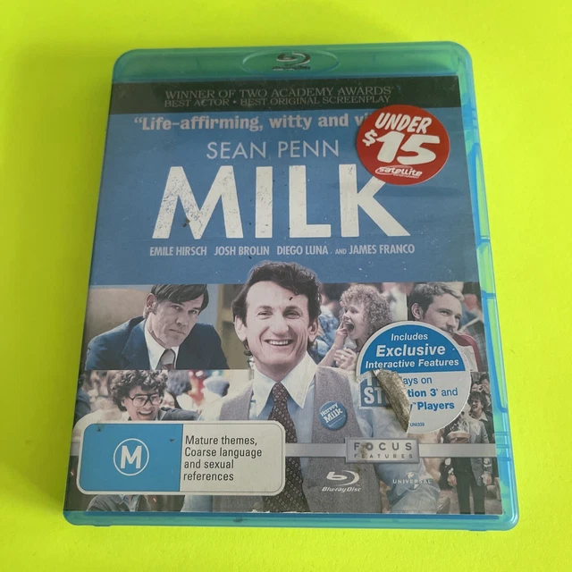 MILK - MOVIE Collection Blu Ray Region B $6.50 - PicClick AU