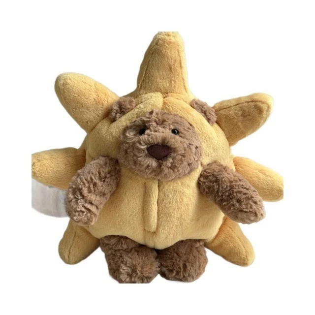 28CM JELLYCAT BARTHOLOMEW Sun Outfit sun bear plush doll Tag+ Dust Bag ...