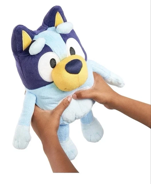 BLUEY INTERACTIVE TALKING Plush Soft Toy 13” 33cm Sound Effects Teddy £ ...