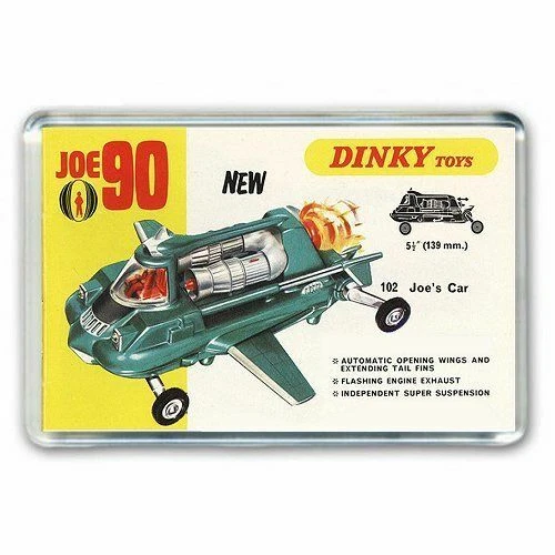 60'S NOSTALGIA - (JOES CAR) JOE 90 DINKY TOYS ADVERT - JUMBO FRIDGE ...