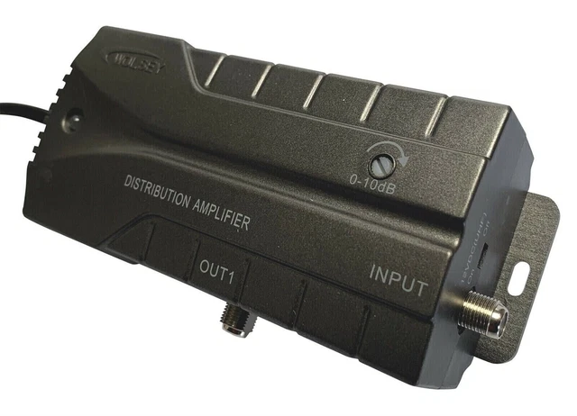 1 WAY LTE Aerial TV Distribution Amplifier Splitter Booster, UHF ...