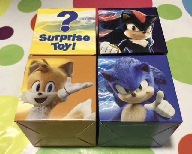 MCDONALDS 2025 SONIC Electric Rare The Hedgehog 3 Happy Meal Toys £14.00 - PicClick UK
