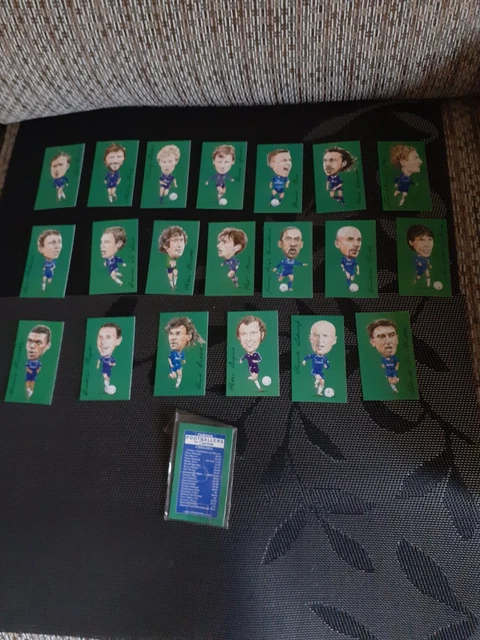 FAMOUS FOOTBALLERS BY Stubbs Chelsea 2001 cards complete set £5.92 ...