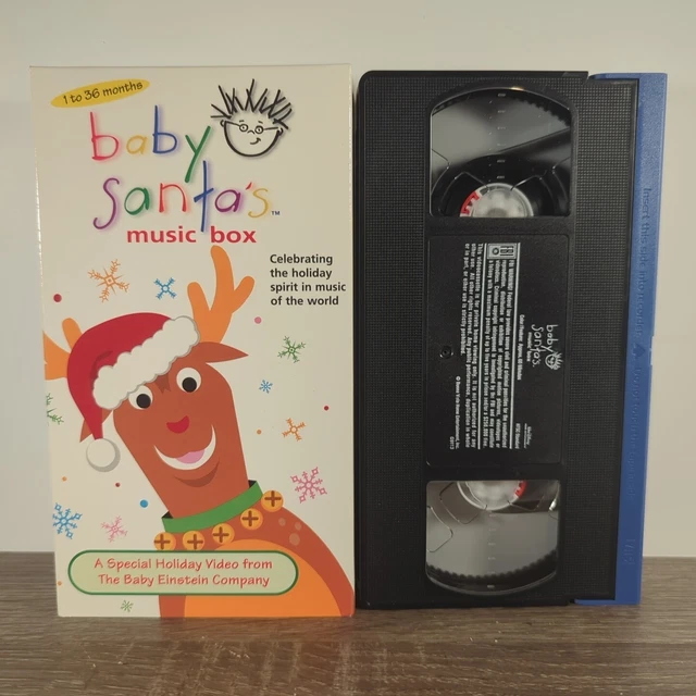 BABY EINSTEIN: BABY Santa’s Music Box (VHS, 2002) – Holiday Learning ...