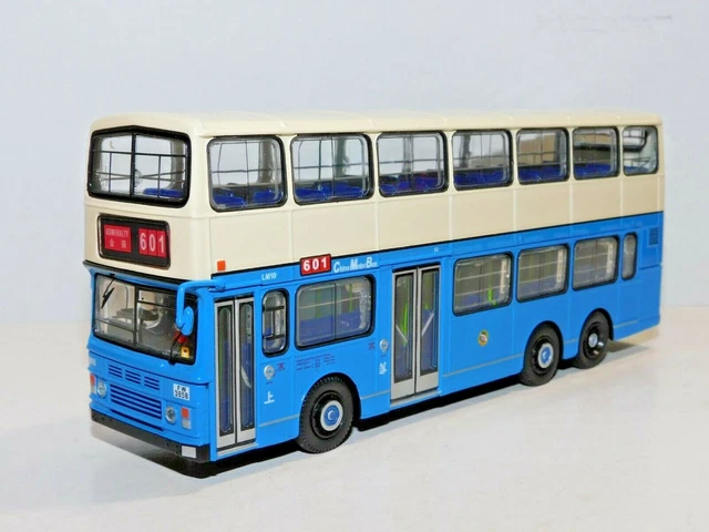 BUSES MODEL CO Leyland Olympian Bus China Motor Bus Route 601 1/76 ...