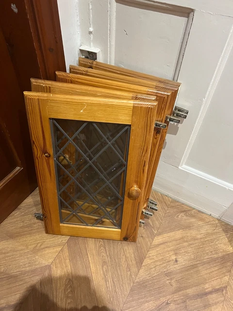USED KITCHEN DOORS, all standard sizes, real wood pine. £70.00 ...