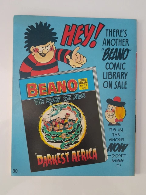 BEANO COMIC LIBRARY No 80 Little Plum- "Injun Guide" 1984 EUR 4,70 ...