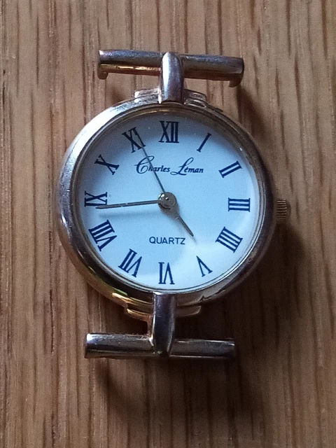CHARLES LÉMAN ANCIEN MOUVEMENT quartz MONTRE SWISS? old WATCH VINTAGE ...
