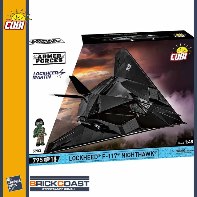 COBI 5903 LOCKHEED F-117 Nighthawk NEU OVP | Stealth Kampfjet Modell ...