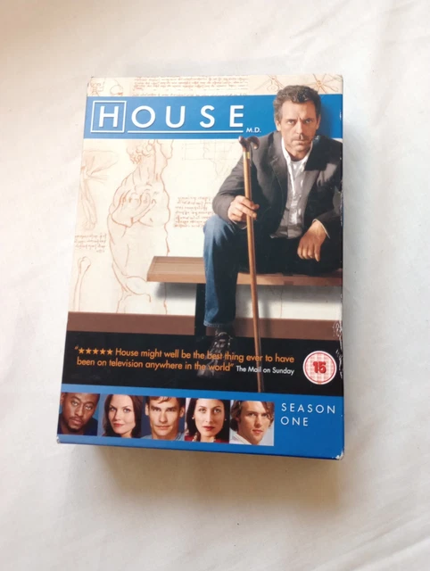 HOUSE DVD BOX Set complete season one. DVD 6 Disc box set series 1 £1. ...