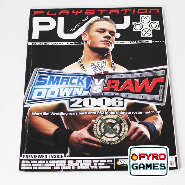 PLAY MAGAZINE - Issue 132 - 2005 - WWE Smackdown! Vs Raw 2006 £11.95 ...