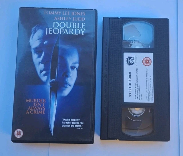 DOUBLE JEOPARDY (VHS) Movie, Tommy Lee Jones 1999 £3.31 - PicClick UK
