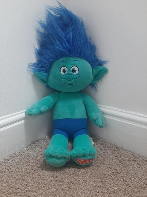 BUILD A BEAR Trolls Branch Soft Toy Dreamworks Plush Teddy £18.00 ...