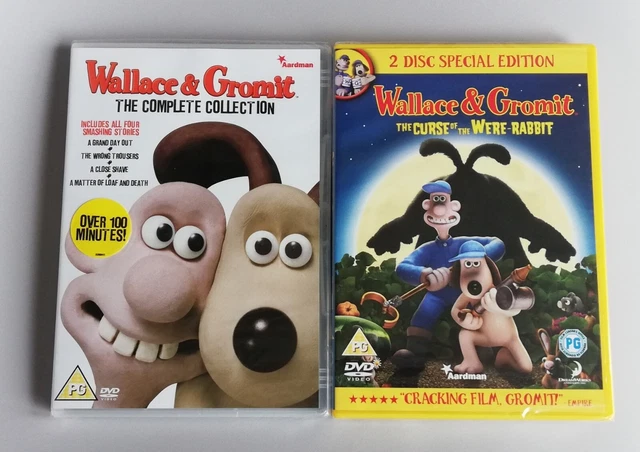 WALLACE & GROMIT The Complete Collection DVD Set: 3 Discs: New & Sealed ...