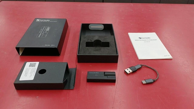 FOSI AUDIO DS1 USB DAC Headphone Amplifier ESS ES9038Q2M DSD512 32Bit ...