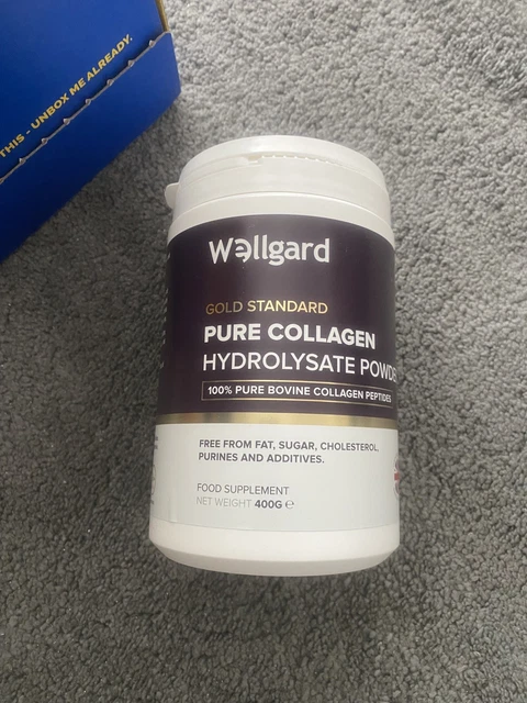 COLLAGEN POWDER, GOLD Standard Bovine Collagen Peptides Powder Wellgard ...