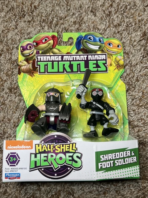TEENAGE MUTANT NINJA Turtles half-shell Heroes Shredder And Foot ...