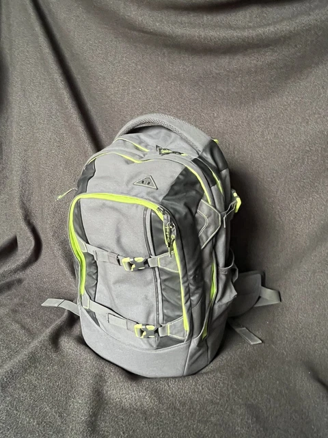 SATCH MATCH PHANTOM Schulrucksack - Grau/Grün (SAT-MAT-002-802) EUR 35 ...