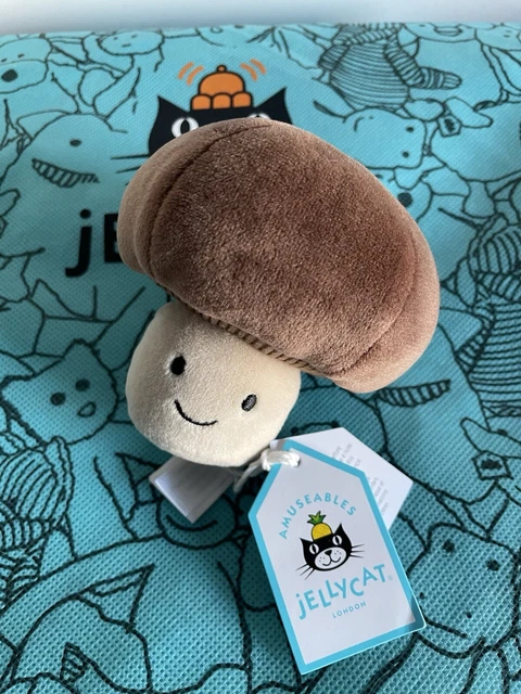 Rare New And Real Jellycat Vivacious Vegetable Mushroom Best T Speedy