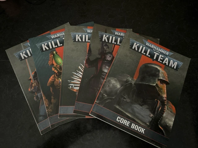 SET OF 5 Warhammer 40K Kill Team Books - Compendium, Moroch & Salvation ...