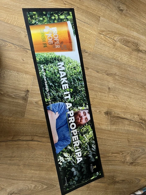 ST AUSTELL BREWERY Proper Job Cornish IPA Beer Mat/Runner £15.00 ...