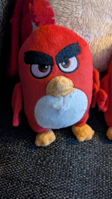ANGRY BIRDS 2 Red Plush Toy And Mini Red £9.73 - PicClick UK