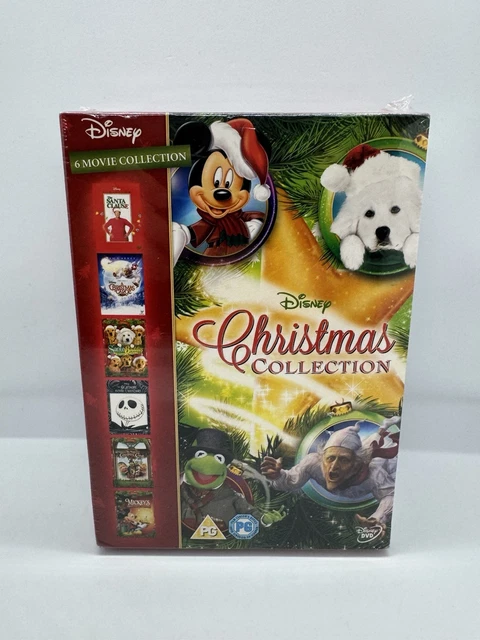 DISNEY CHRISTMAS COLLECTION 6 MOVIE COLLECTION DVD BOXSET Movie Film ...