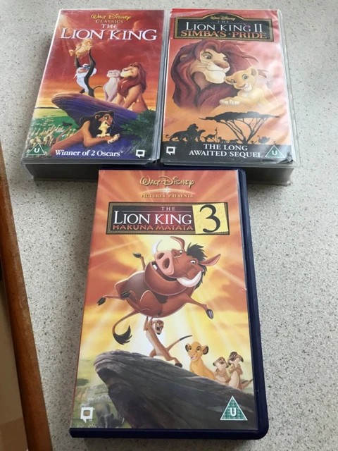 BUNDLE THE LION King, The Lion King 2 Simba's Pride, The Lion King 3 ...