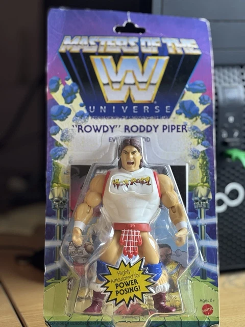 ROWDY RODDY PIPER - Masters of the WWE Universe Mattel Action Figure ...