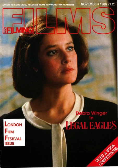 (F&F7) FILMS & Filming Magazine Cover Page 11X8" Debra Winger In Legal ...