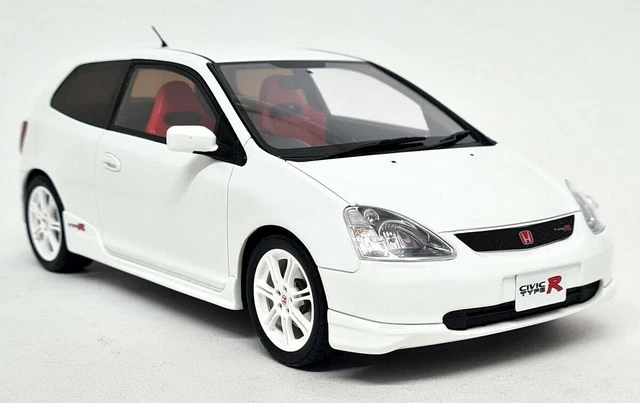 OTTO 1/18 - Honda Civic Type-R EP3 Championship White 2005 Resin Model ...