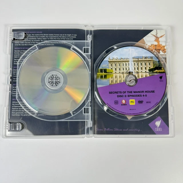 SECRETS OF THE Manor House (DVD 2013 2 discs) 5 episode TV series ...