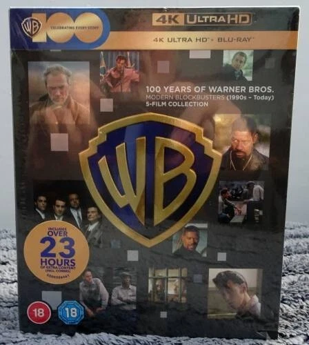 100 YEARS OF WARNER BROTHERS 1990s-TODAY BLU-RAY BOX SET £47.52 - PicClick UK