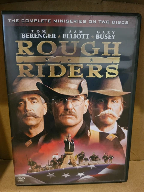 ROUGH RIDERS 2 Disc Mini Series DVD REGION 1 RARE OOP Sam Elliott ...