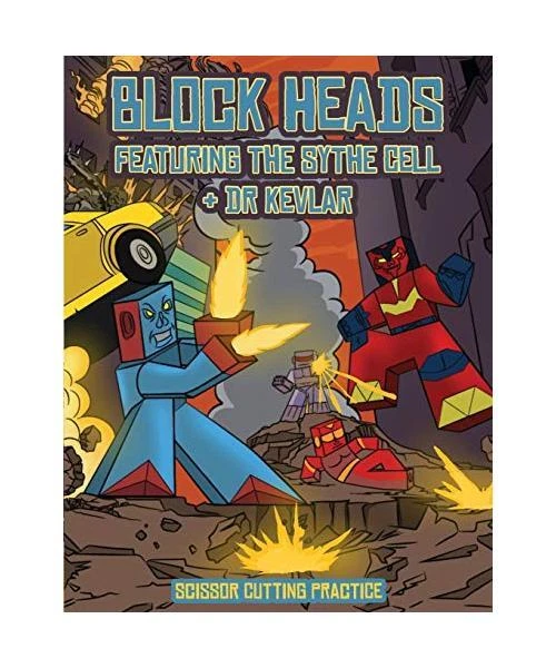 SCISSOR CUTTING PRAC (BLOCK HE (Scissor Cutting Practice, Band 3 ...