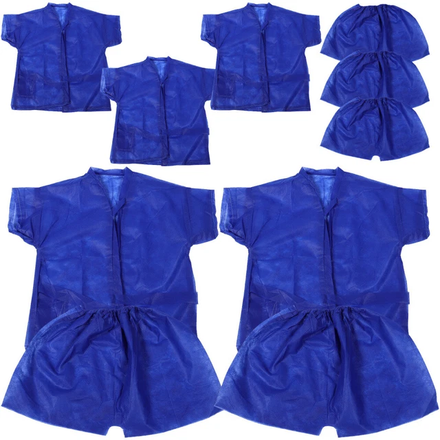 5 SETS DISPOSABLE Sauna Suit Bath Skirt Saunas Bathrobes Women £21.38 ...