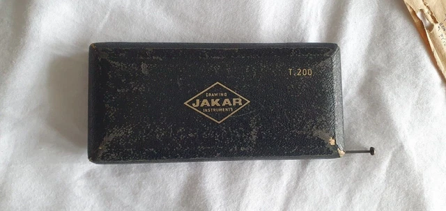 VINTAGE JAKAR DRAWING Instruments in original case. Probably pre 1950 £ ...