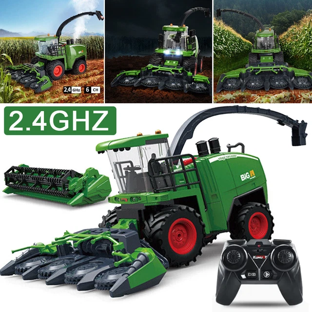 REMOTE CONTROL HARVESTER 2.4GHz RC Harvester With Smoke Light Sound ...
