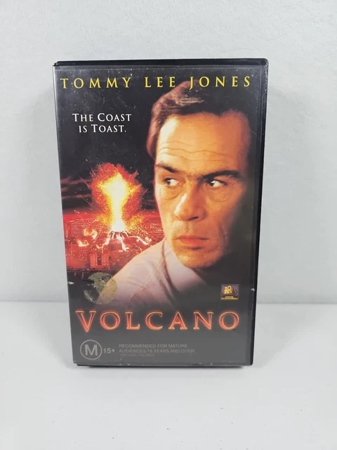 VOLCANO VHS - Tommy Lee Jones Big Box Ex Rental $14.99 - PicClick AU