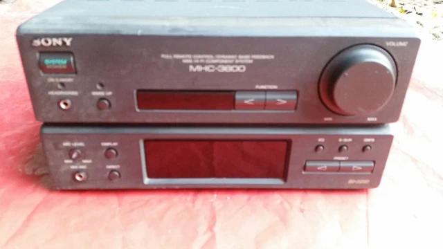 SONY MHC-3600 MINI Hi -Fi System Ta-H3600 Amplifier Unit £144.99 ...