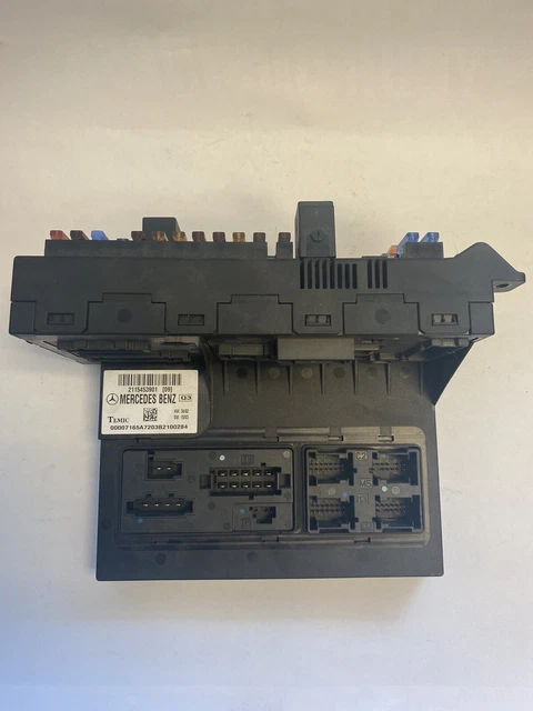 MERCEDES E-CLASS W211 Front SAM Fuse Box Relay Control Module ...