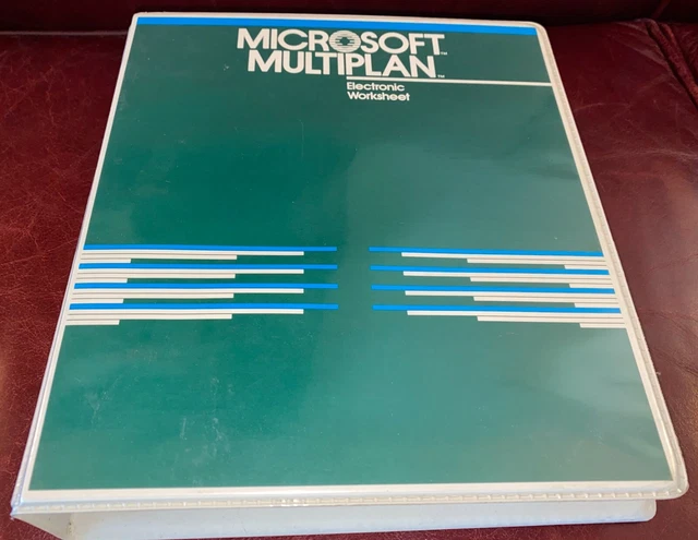 1983 MICROSOFT MULTIPLAN MS-DOS Version 3.14 on 5.25" Floppy Disks EUR 93,84 - PicClick DE