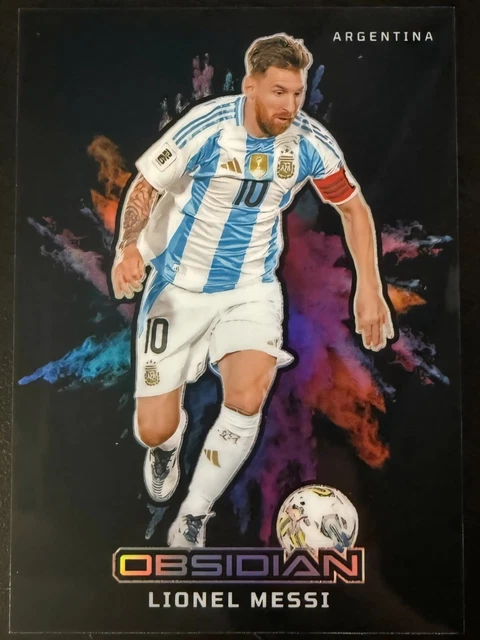 2024-25 OBSIDIAN SOCCER Lionel Messi Black Color Blast £550.00 ...