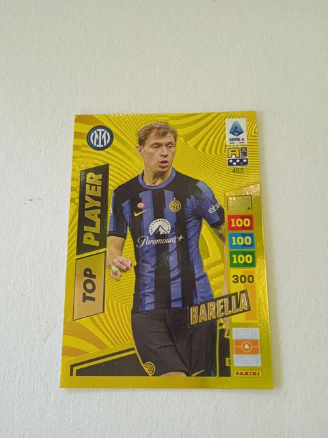PANINI ADRENALYN XL Footballers 2023-2024 Card N.463 *Barella* Top ...