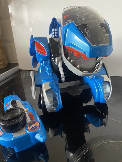VTECH SWITCH AND Go Dinos T-Rex Dinosaur Transformer & N Go Dash Remote ...