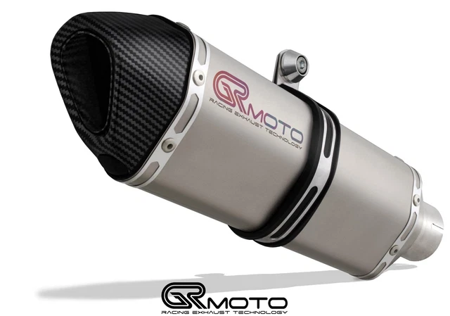 FULL EXHAUST SYSTEM for Yamaha MT07 2014-2025 GRmoto Carbon Titanium ...