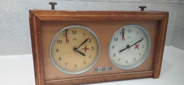 VINTAGE GERMAN RUHLA Garde Chess Clock Made In GDR 1950s-1960s £40.00 ...