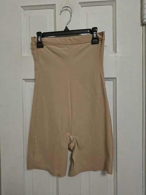 SPANX HIGH WAISTED mid thigh short red hot Shaping Level Alot XL C8 £9. ...