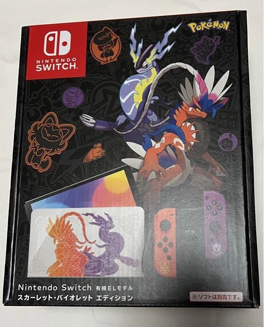 NINTENDO SWITCH OLED Pokemon Scarlet and Violet Edition limited console ...